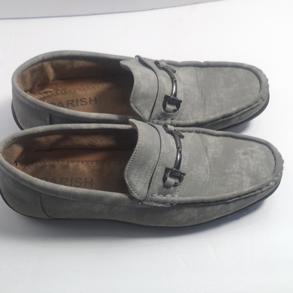parish | Shoes | Mens Parish Gray Slip On Loafer Shoes | Poshmark